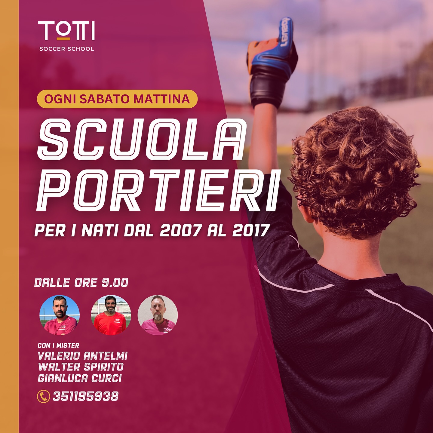 Scuola Portieri - TOTTI SOCCER SCHOOL